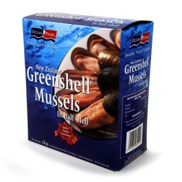 Bells Fishmongers | Green Lip Mussels (Frozen)
